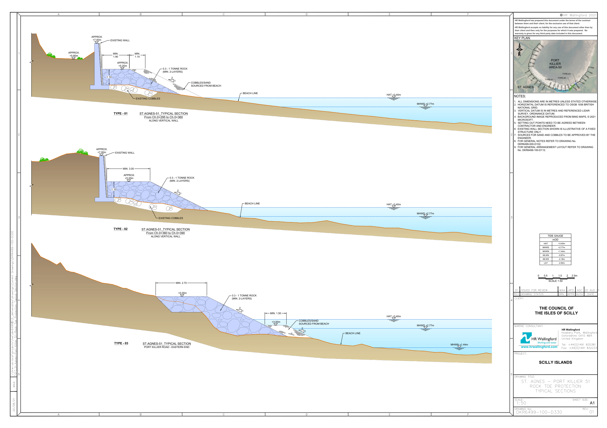 St Agnes Sea Defence Proposals | Council of the ISLES OF SCILLY